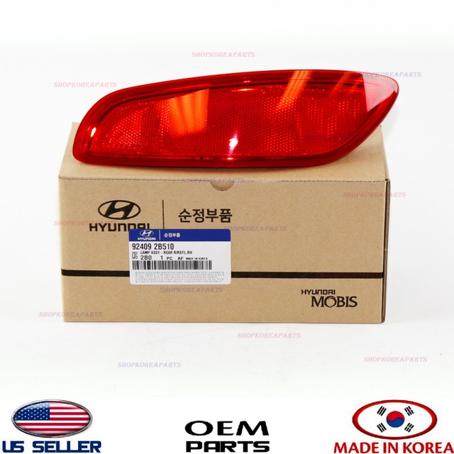 Genuine Hyundai Santa FE 2010-2012 Right Passenger Reflector 924092B510 ...