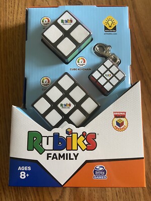 Rubik's Family Pack Of 3 Cube Games Uniquely sized - New/Sealed | eBay