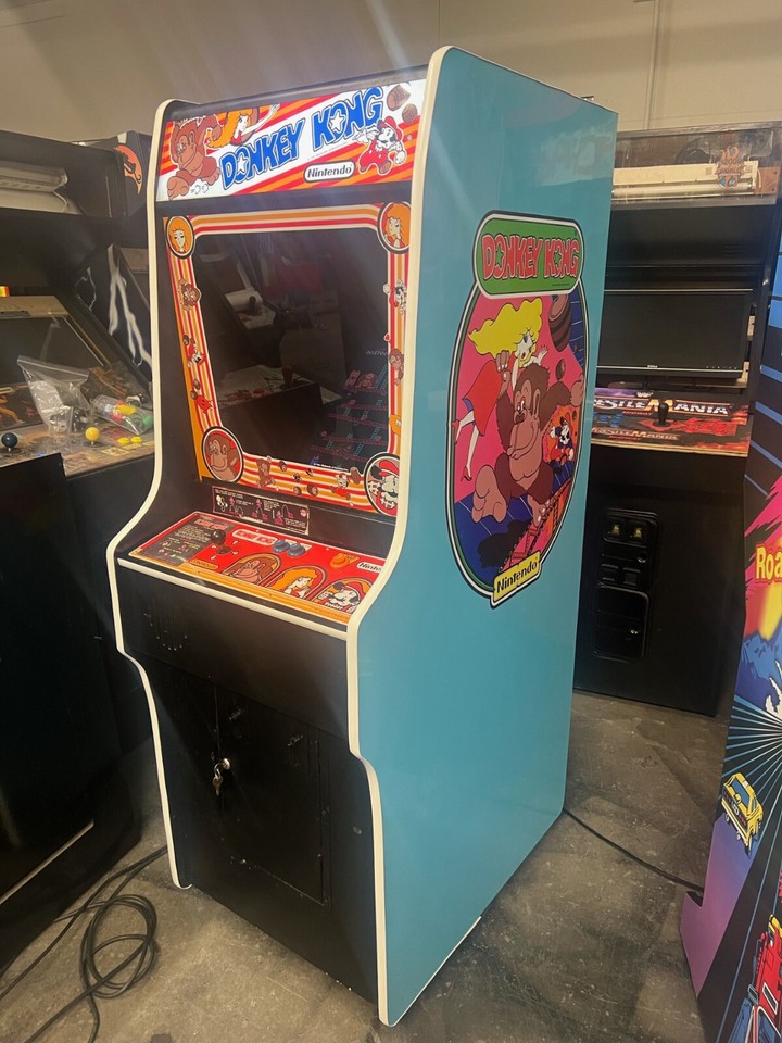 DONKEY KONG ARCADE MACHINE by NINTENDO 1981 (Excellent Condition) *RARE ...