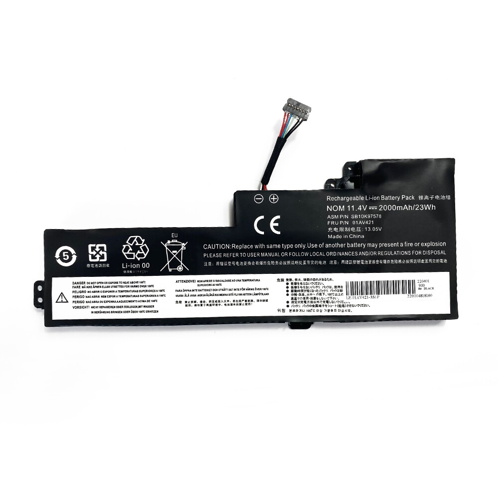 Battery for Lenovo ThinkPad 20HDA003CD 20L6 20MV 20L5 A285 20KL 20jm ...