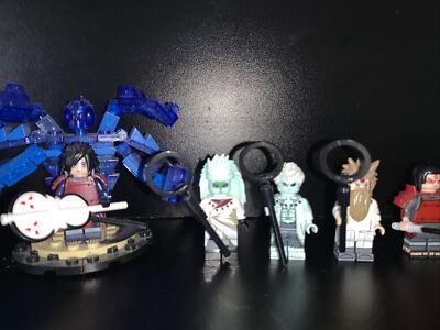 Lego naruto Minifig Bundle Madara Hashirama Minato Anime | eBay