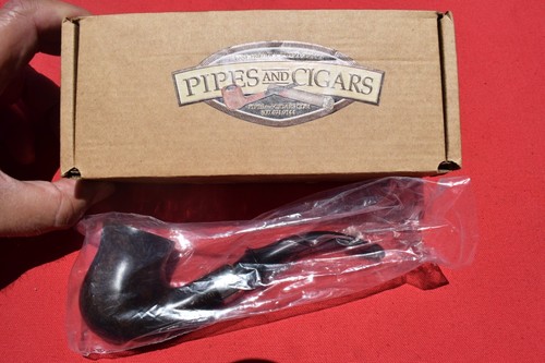 New NIB Smooth BARACCINI Italy Calabash Pipe Bent P-Lip - Pipes And ...