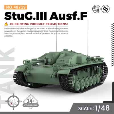 SSMODEL 48719 1/48 25mm Military Model Kit StuG.III Ausf.B | eBay