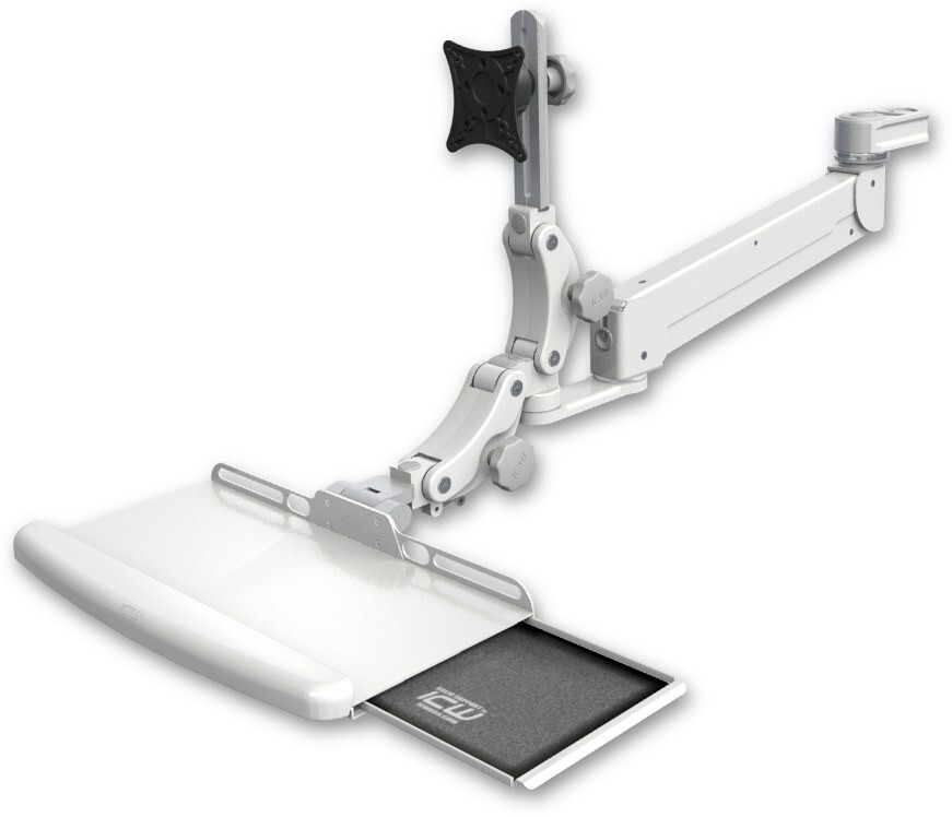 ICW Elite 5120 Paralink single arm LCD mount for a 2" pole with a ...