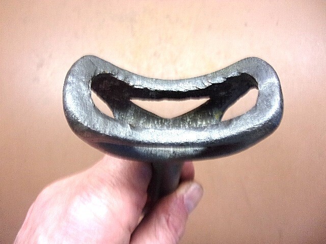 Vintage Unbranded Galvanized Combination Spanner Wrench 9 1/2" Long ...