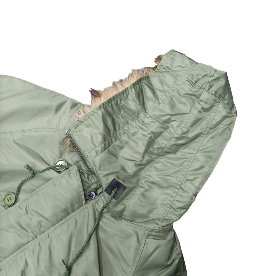 USAF N3B Snorkel Parka Insulated Arctic OG Winter Coat Vintage Fashion ...