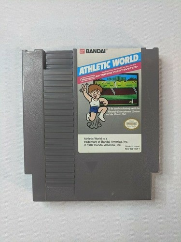 Athletic World Nintendo NES Authentic OEM Game Cartridge Only - Tested ...