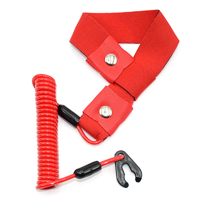 Marine Outboard Engine Boat Motor Kill Stop Switch Key Rope Safety ...
