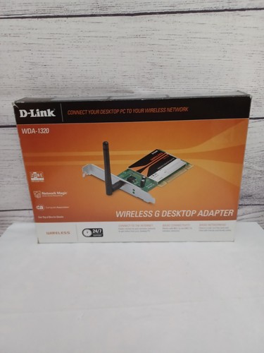 D-Link Wireless G Computer Desktop Adapter WDA - 1320 Ship Free ...