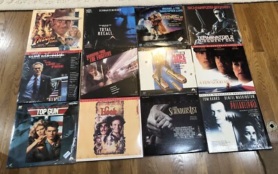 54 Vintage Laserdisc Movies & 6 Music Lot Huge Collection Genuine | eBay