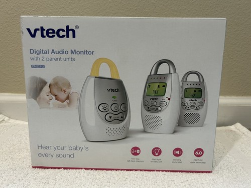VTech DM221-2 Digital Audio Baby Monitor with Two Parent Units for sale ...