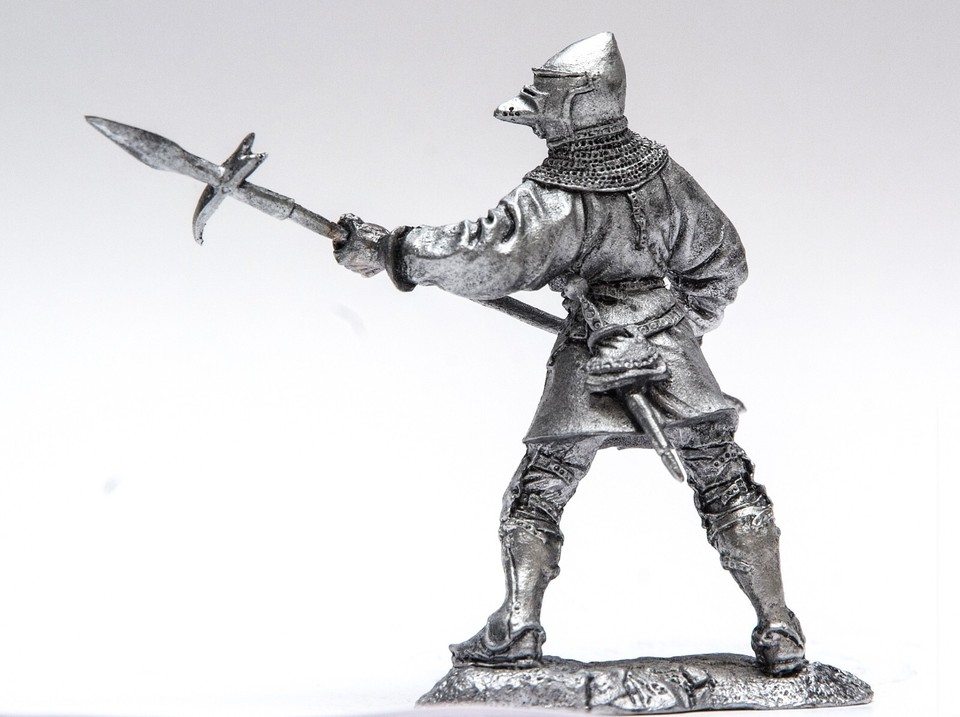 Tin 54mm Knights. Teutonic Knight 14th Cent 1:32 Scale | eBay
