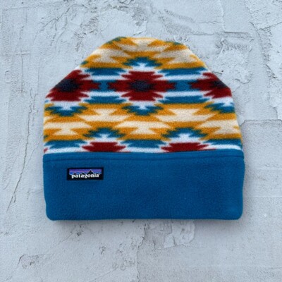 Patagonia Common Threads Aztec Fleece Beanie | eBay