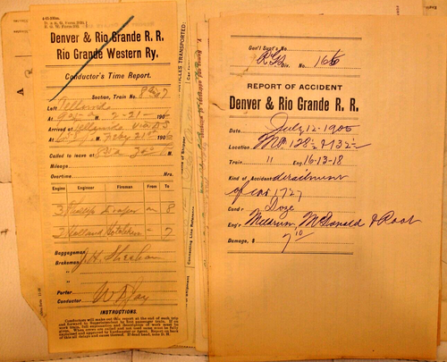 Denver & RIO GRANDE/R G W-1/D & R G-8/D & R G WESTERN-2 MORE: 1905-1937 ...