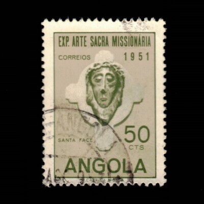 Angola, Scott 360, Head of Christ, 1952, used, 108905 | eBay