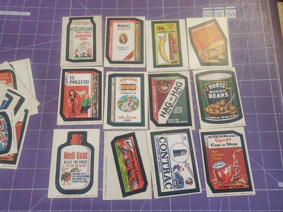 1970s Topps Wacky Packages Sticker Lot 39 | eBay