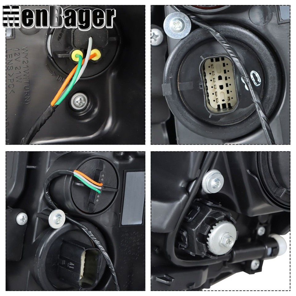 Left Side For Cadillac ATS 2013-16 17 18 Headlight Headlamp Assembly ...