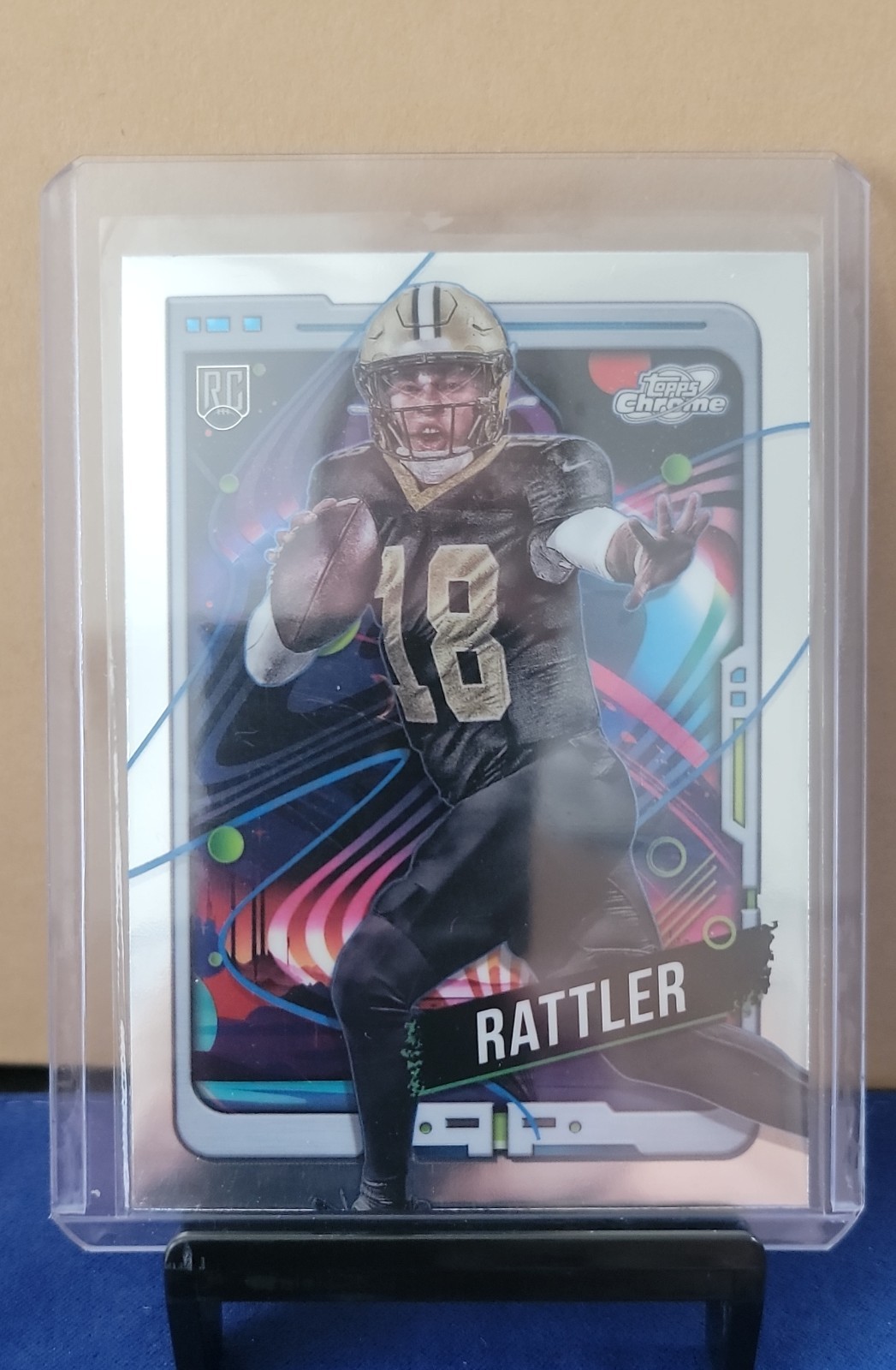 Spencer Rattler 2024 Topps Chrome Cosmic #164 Refractor Price Guide ...