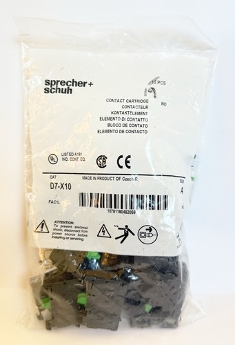 Sprecher Schuh Contact Block D7-X10 LOT OF 19 | eBay