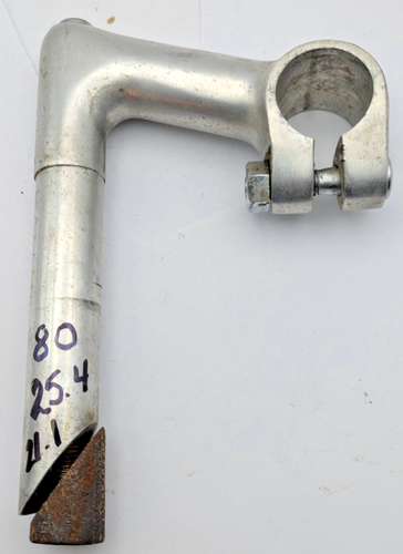 SAKAE SR QUILL STEM JAPAN 21.1 .833 25.4MM CLAMP 80MM ALUMINUM | eBay