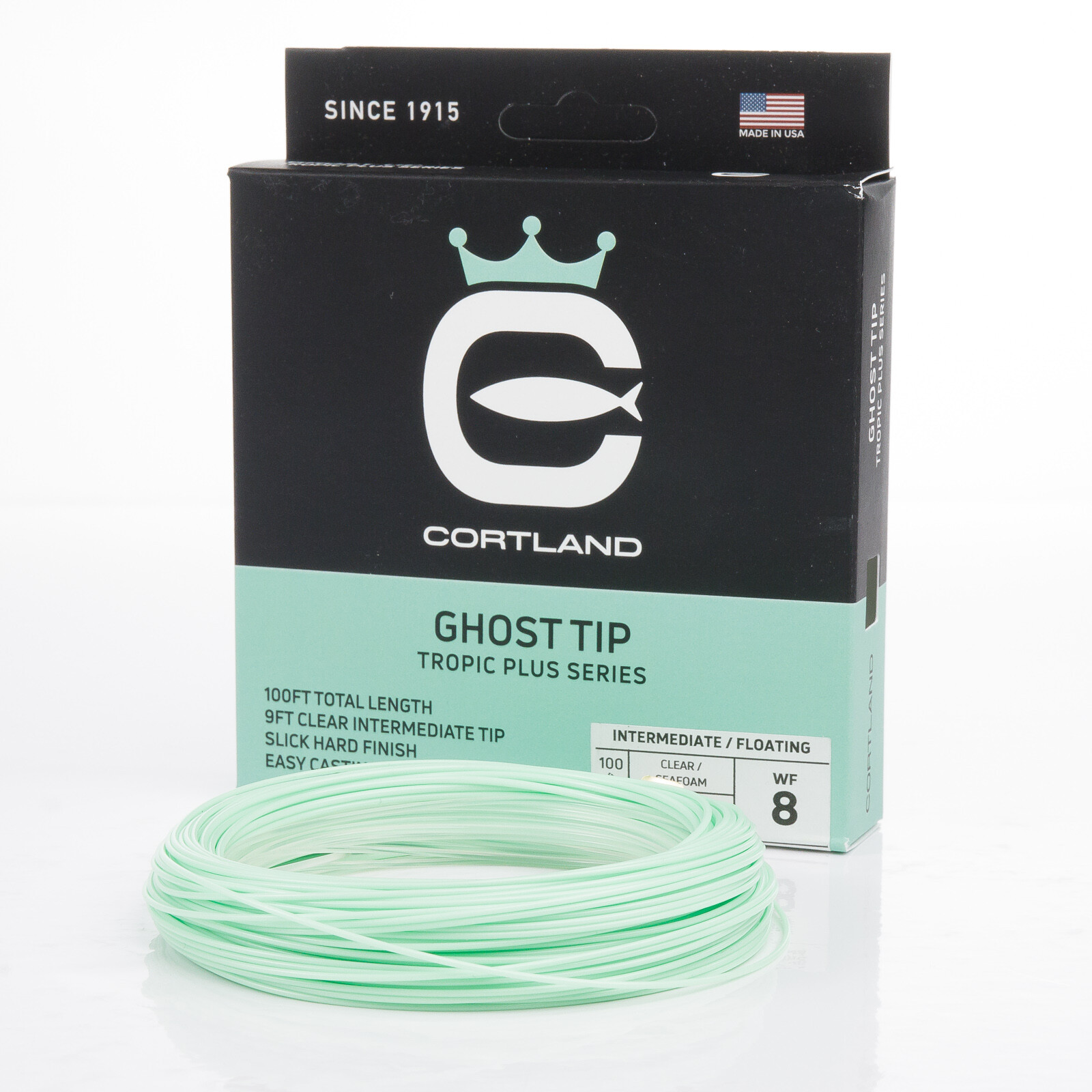 Cortland Tropic Plus Ghost Tip Fly Line - All Sizes - FREE FAST ...