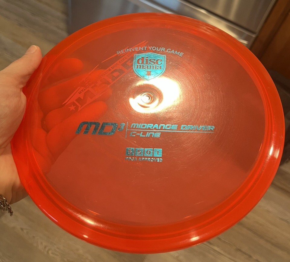 Discmania C-Line MD3 - Red/Blue, NADGT, New, No Ink, 178 Gs, Very Nice ...
