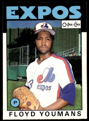 1986 O-Pee-Chee #346 Floyd Youmans - Montreal Expos - Rookie | eBay