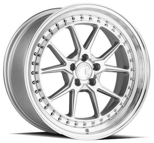 18x8.5 +35 Aodhan DS08 5x100 Machined Silver Wheels (Set of 4) | eBay