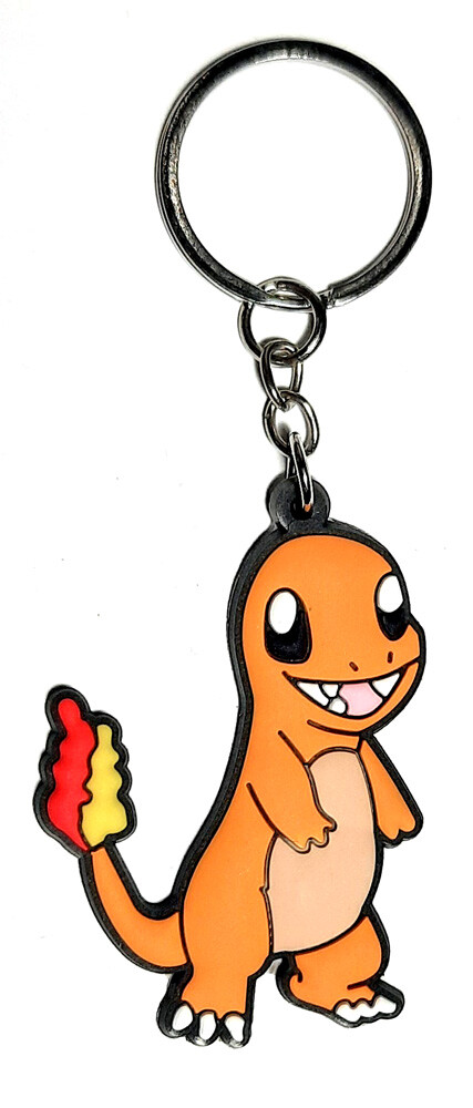 Pokemon Charmander ~ Key Ring Keychain - Zipper Pull Charm ...
