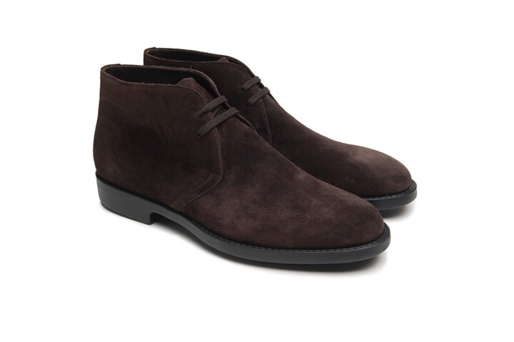 Campanile Brian Cress Mens Chukka Boot Made in Italy Brown Suede ...