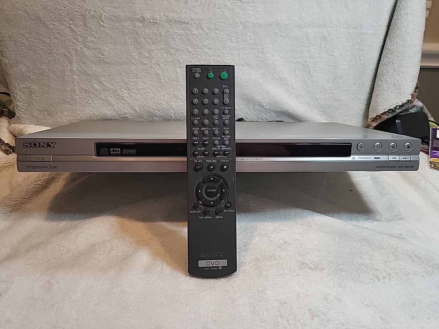 Sony DVP-NS575P CD-DVD Player Progressive Scan Precision Drive 3 W ...