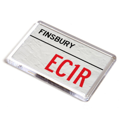 FRIDGE MAGNET - Finsbury EC1R - UK Postcode | eBay UK