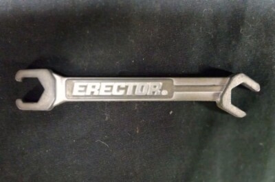 Vintage Authentic Erector Set Wrench Metal Toy Mint Cond. USA | eBay