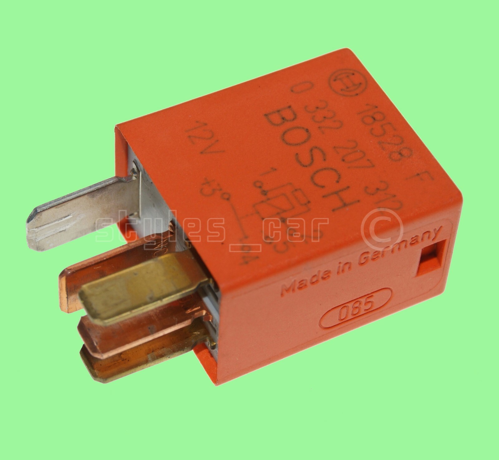 90080-87012 Toyota & Lexus (95-12) Multi-Use 5-Pin Orange Relay Bosch ...