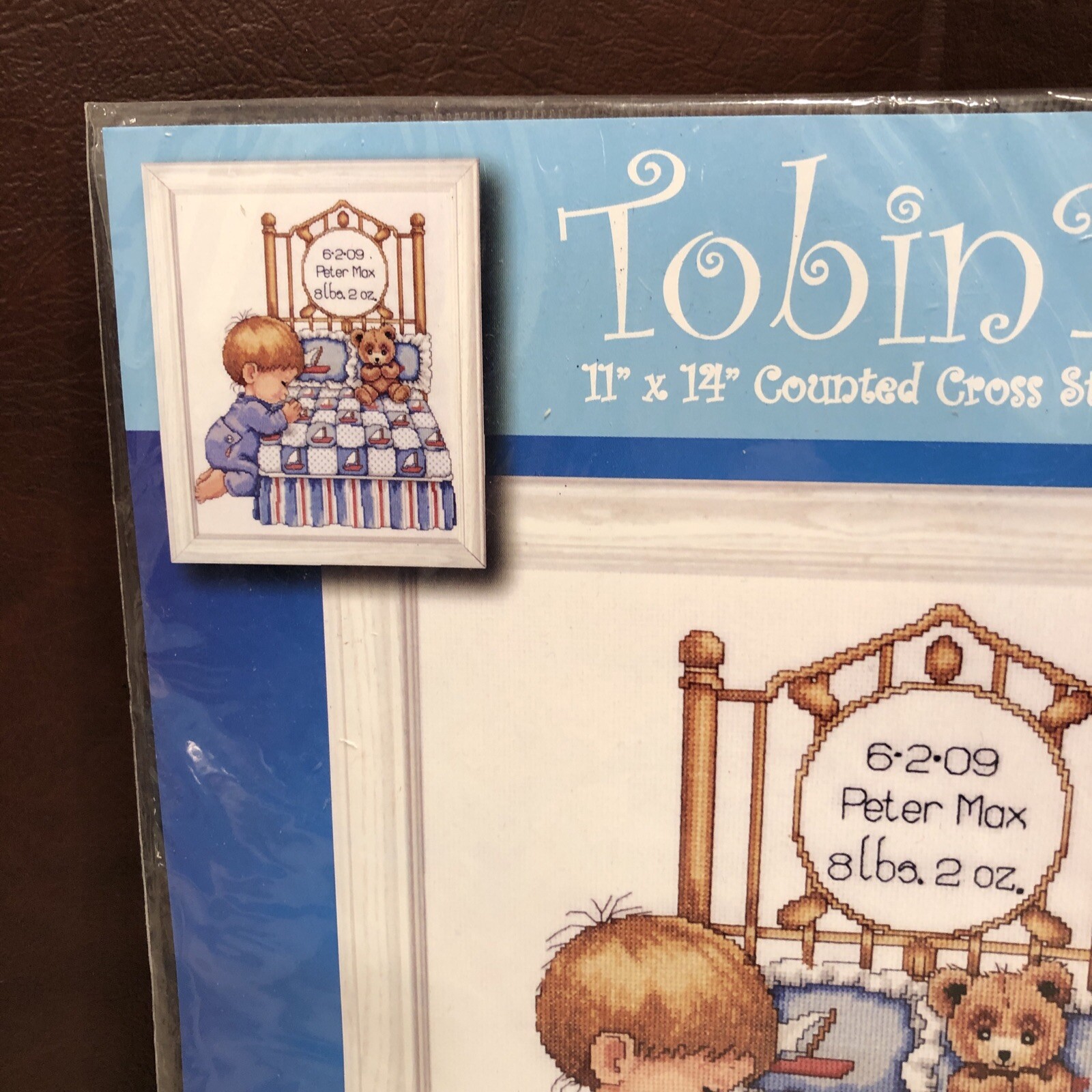 Baby Boy Cross stitch kit Tobin Bedtime Prayer T21710 NEW | eBay
