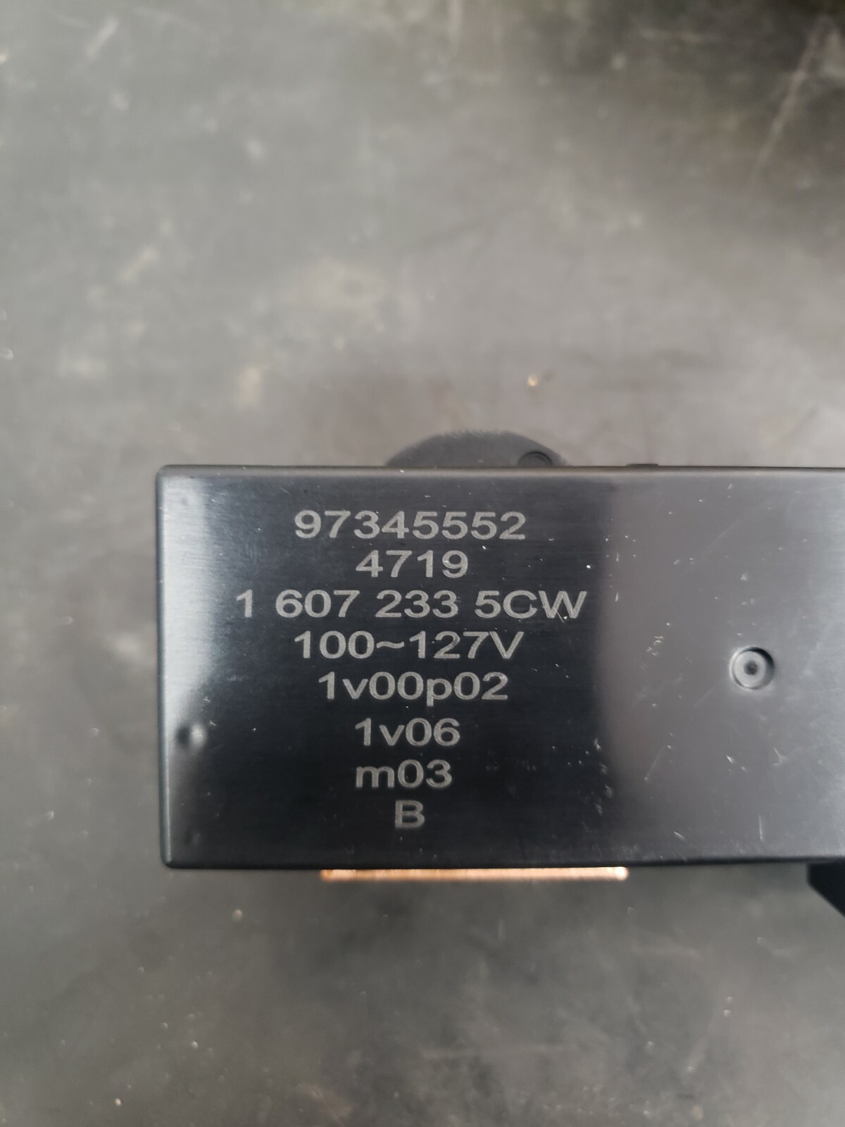 BOSCH 11316 ELECTRIC SPEED CONTROL GOVERNOR 1617 233 027 New part ...