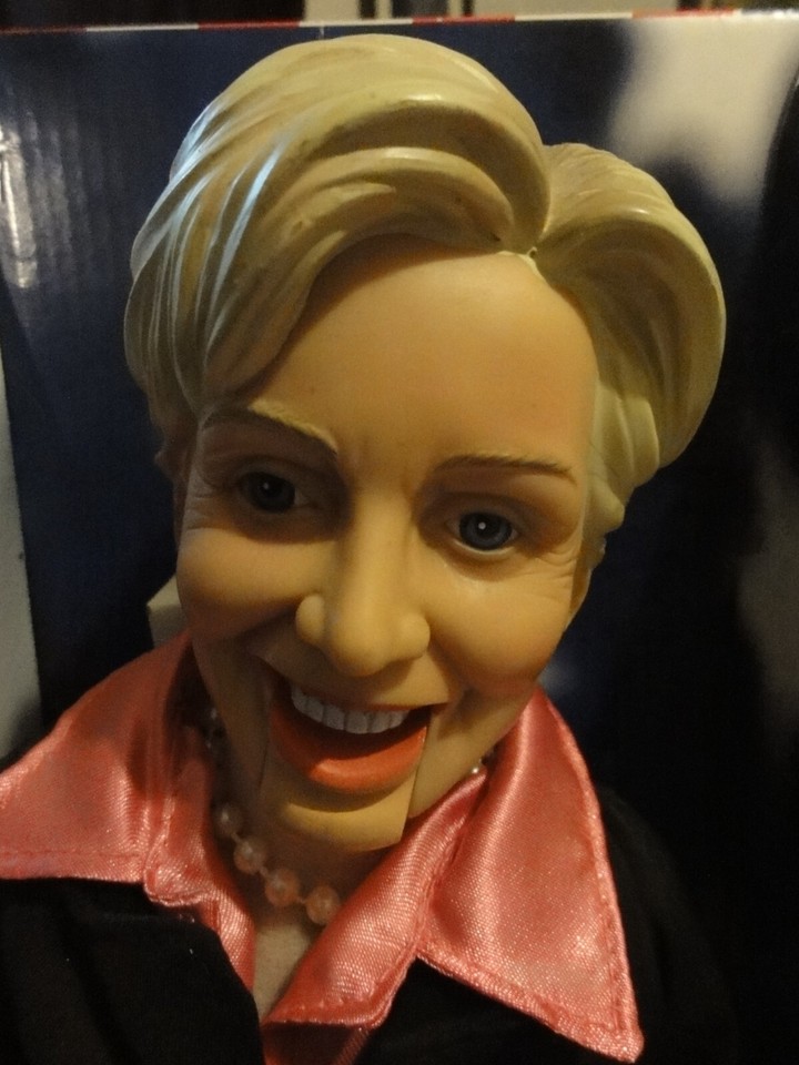 Senator Hillary Clinton Boogie Diva Motion Activated Doll LARGE 14 ...
