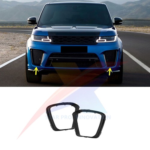 >For Ranger Rover Sport SVR L494 2018-2022 Matte Black Front Bumper ...
