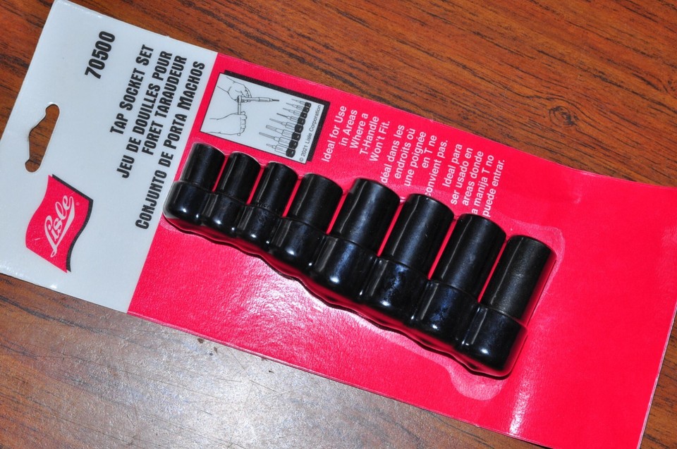 Lisle 70500 8-pcs Tap Socket Set made in USA | eBay