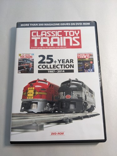 Classic Toy Trains: 25+ Year Collection 1987-2014 DVD-ROM Collector ...