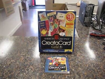 Vintage American Greetings CreataCard Gold 4 CD-ROM - JT23 | eBay