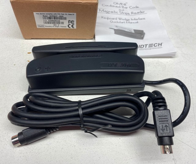 ID Tech (WCR3237-600S) Magnetic Card Reader for sale online | eBay