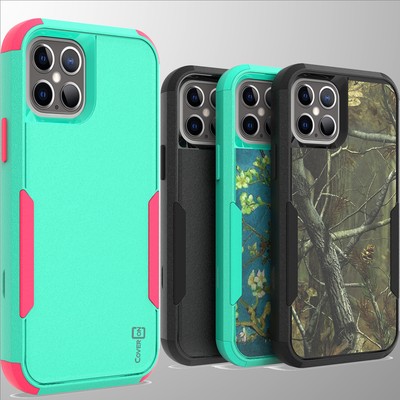 For Apple iPhone 12 Pro Max Case Full Body 3-in-1 Heavy duty Hard Phone ...