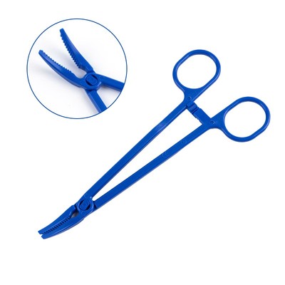 Medical Hemostat Forceps Sharp Mouth Pliers Surgical Cottonball Sponge ...