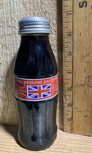 Princess Diana 1981 Royal Wedding Commemorative Coca-Cola Coke Bottle ...