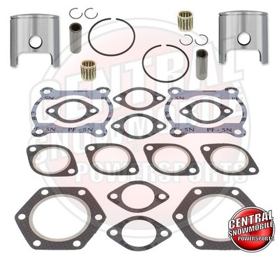 Top End Rebuild Kit Polaris 440 Cutlass Longtrak SS Snowmobile 67.75mm ...