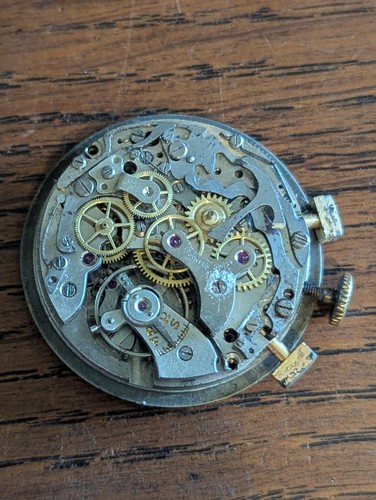 Landeron Chronograph Watch Movement / Dial for Restoration, Good ...
