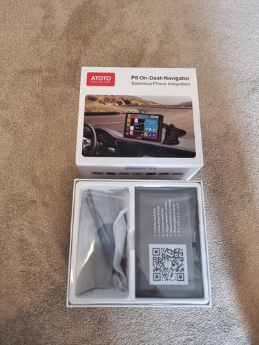 ATOTO P8 Portable Car Stereo Radio Wireless CarPlay Android Auto+Remote ...