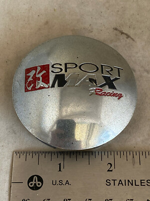 Sport Max Racing Machined Polished Wheel Rim Hub Cover Center Cap ...