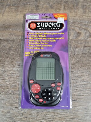 Sudoku Challenger: Handheld Electronic Game Any Level Pocket Travel ...